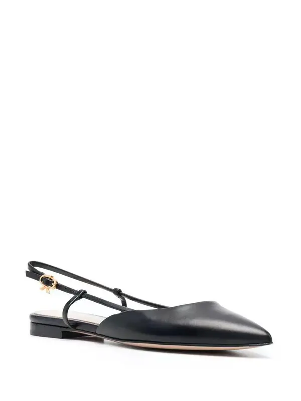 GIANVITO ROSSI Ascent 05 Slingback Ballerinas