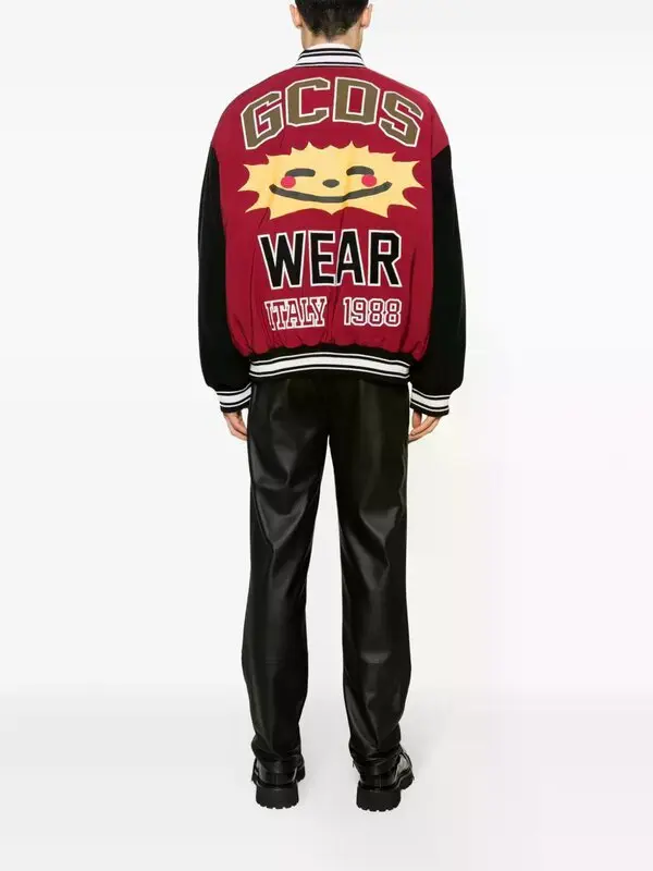 Gcds Sunny Varsity Bomber Jacket