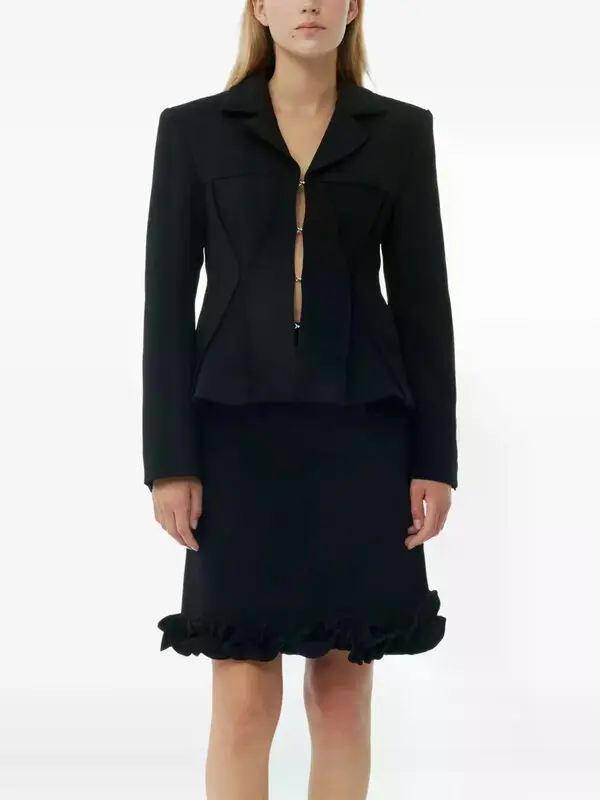 GANNI Notched-lapels Blazer