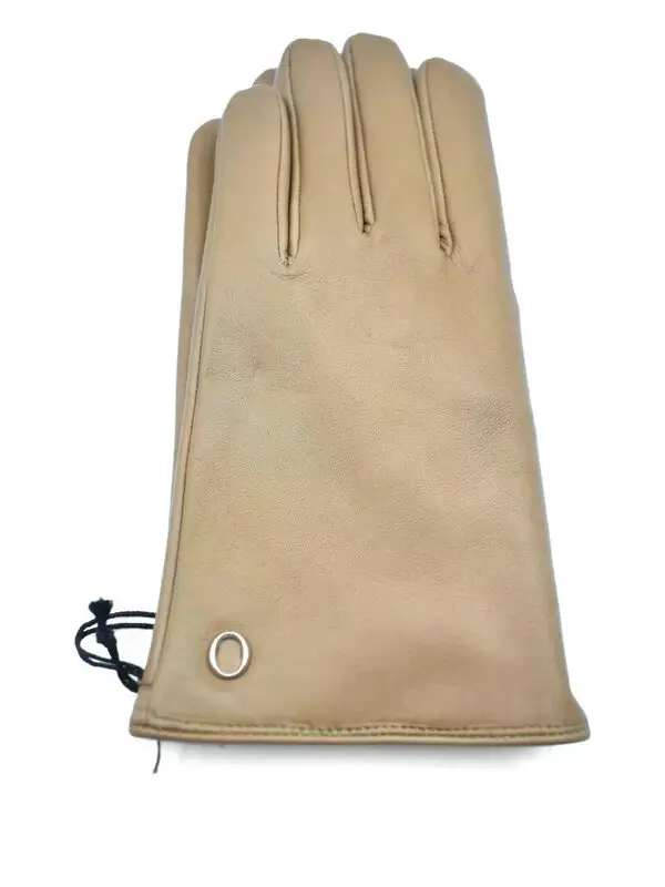 Orciani Nappa Flake Gloves - Brown