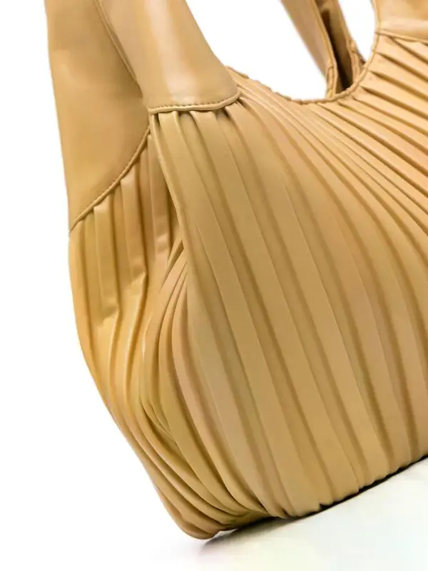 THEMOIRE Ninfa Plissé Shoulder Bag