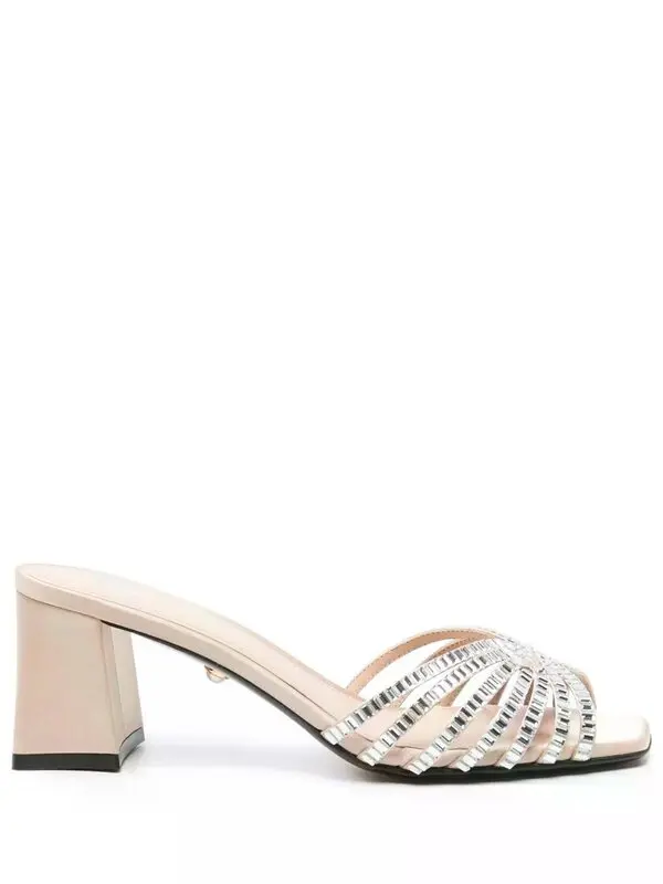 ALEVI MILANO Vittoria Crystal Embellished Sandals