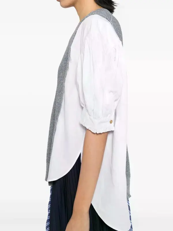 Kolor V-neck Jumper - Grey