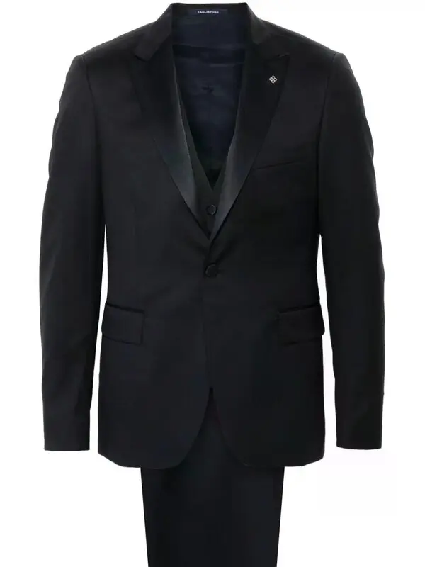 Tagliatore Satin-trim Dinner Suit
