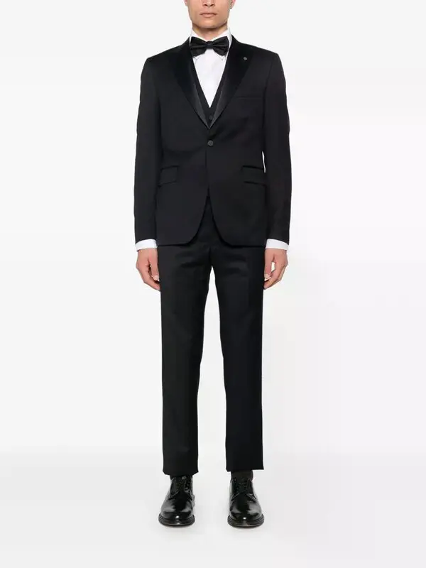 Tagliatore Satin-trim Dinner Suit