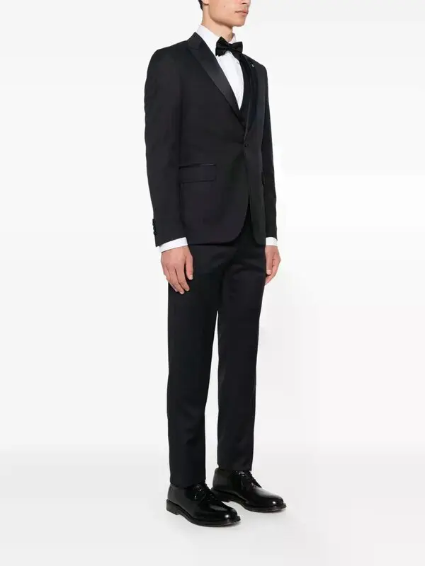Tagliatore Satin-trim Dinner Suit