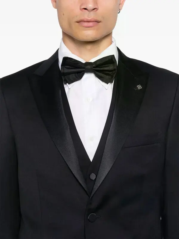 Tagliatore Satin-trim Dinner Suit