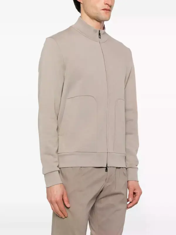 Corneliani Two-way Zip-up Sweatshirt