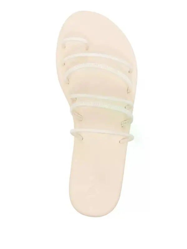 ANCIENT GREEK SANDALS Imathio Leather Flat Sandals