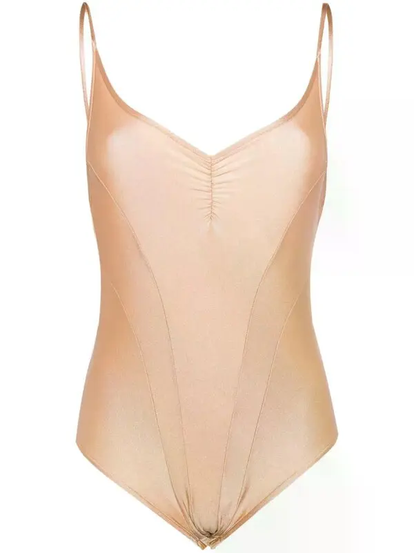 ALAINPAUL V-neck Bodysuit