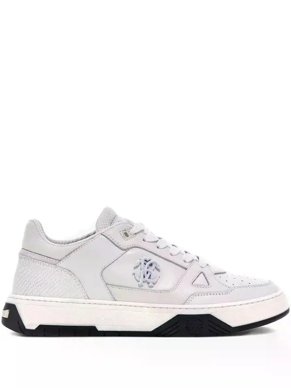 Roberto Cavalli Embossed-logo Trainers