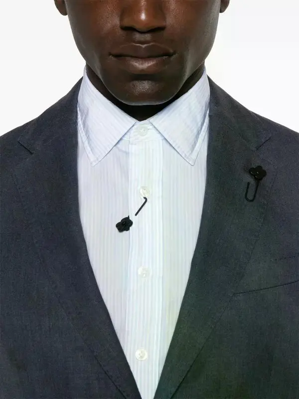 LARDINI Single-breasted Blazer - Blue