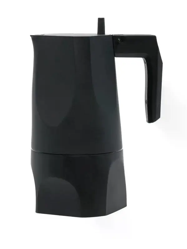 ALESSI Ossidiana 3-cup Espresso Coffee Maker - Black