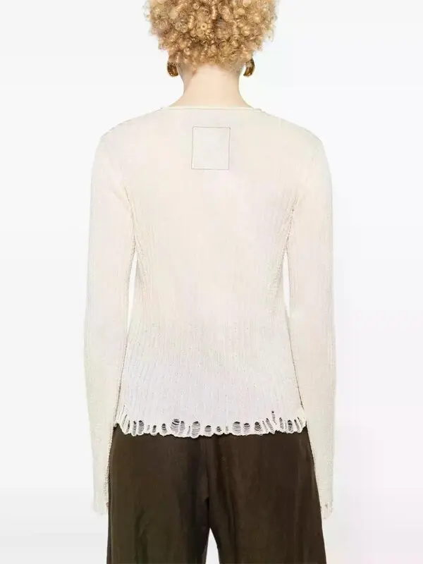 UMA WANG Distressed-effect Jumper