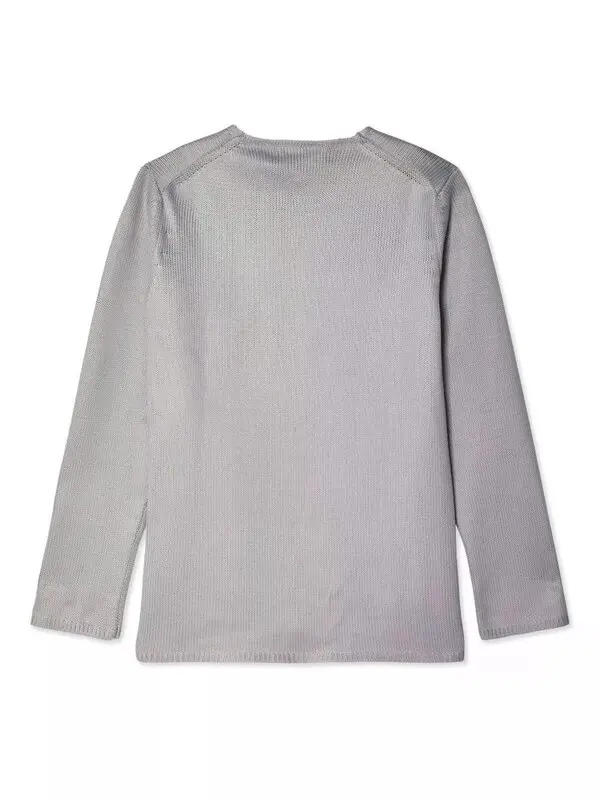 Comme Des Garçons Graphic-print Layered Jumper