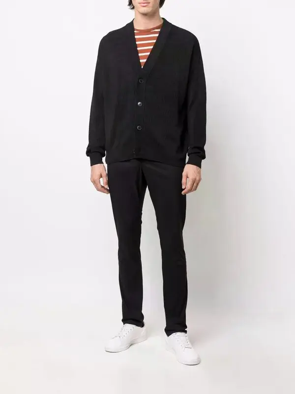 DONDUP Slim-cut Trousers - Black