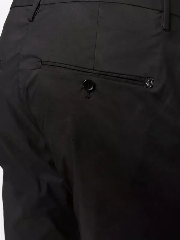 DONDUP Slim-cut Trousers - Black