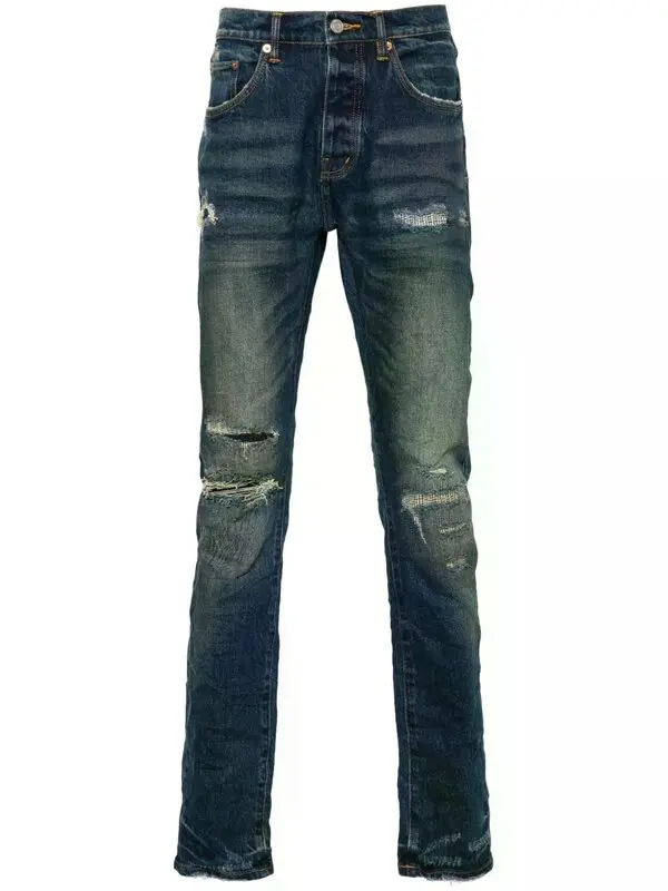 PURPLE BRAND Distressed Skinny Jeans