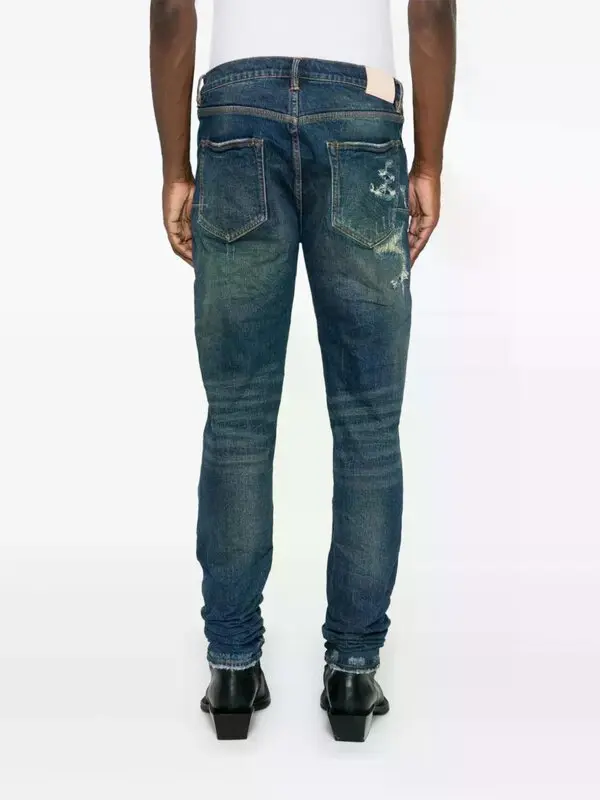 PURPLE BRAND Distressed Skinny Jeans