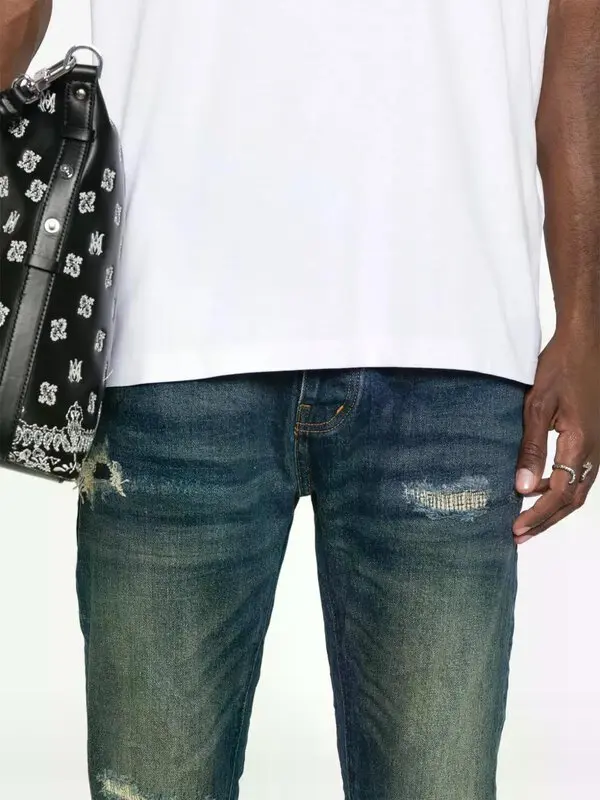 PURPLE BRAND Distressed Skinny Jeans