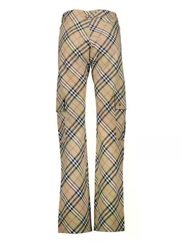 Burberry Vintage Check Patterned Trousers