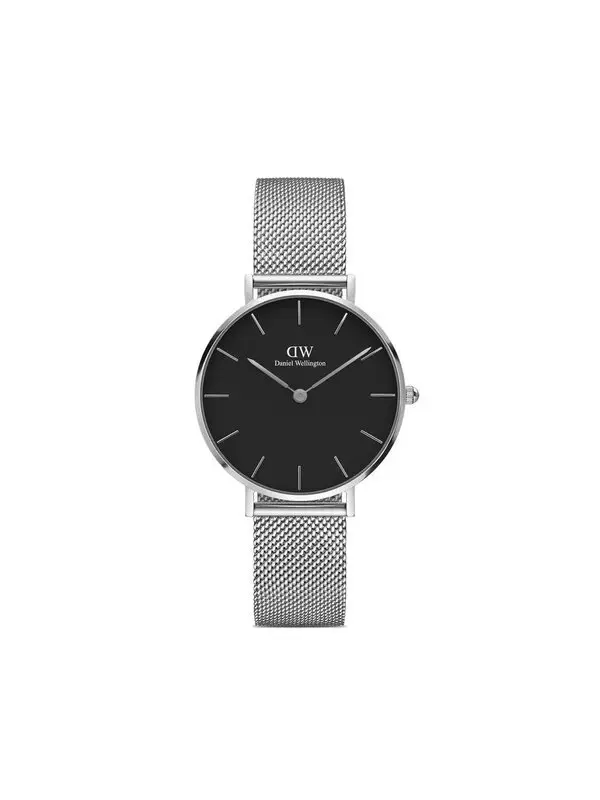 DANIEL WELLINGTON Petite Sterling Watch - Black