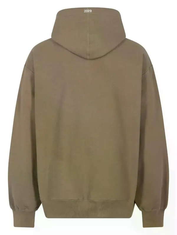 Supreme Box Logo Cotton Hoodie - Neutrals