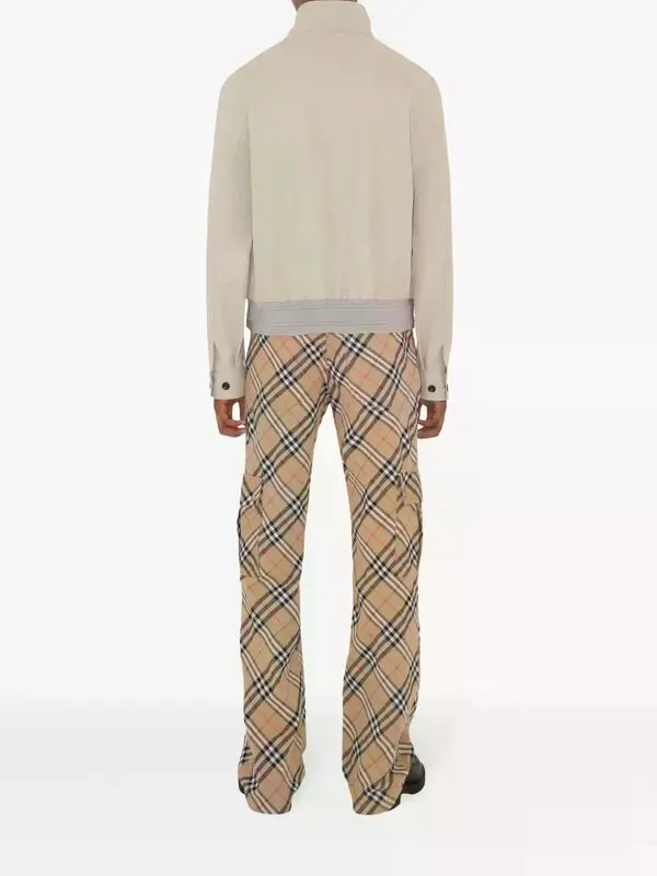 Burberry Checked Cargo Pants