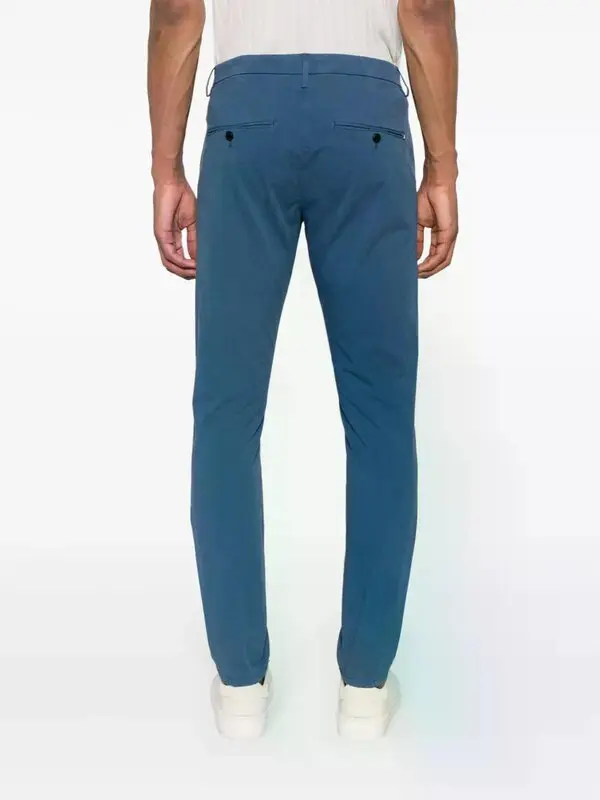 DONDUP Slim-leg Cotton Chinos - Blue
