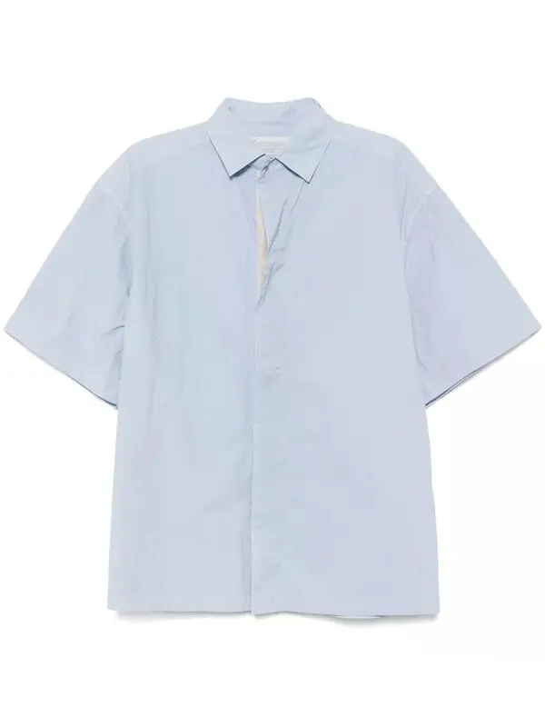 Kolor Short-sleeves Shirt Jacket - Blue