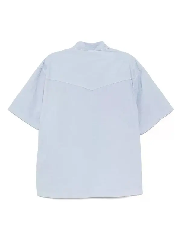 Kolor Short-sleeves Shirt Jacket - Blue