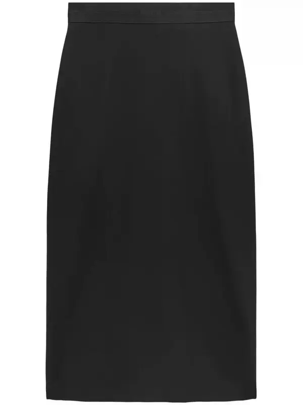 MSGM Logo-print Maxi Skirt