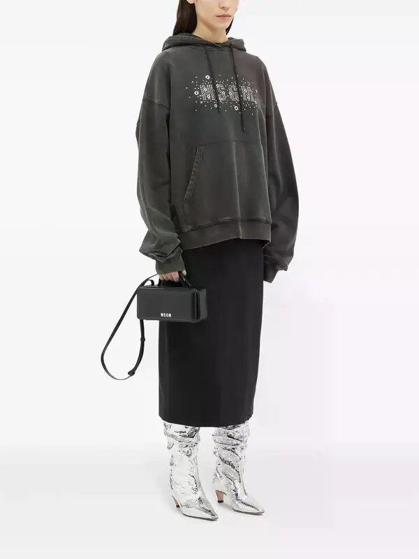 MSGM Logo-print Maxi Skirt