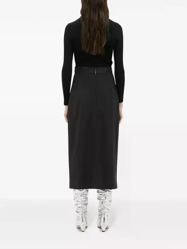 MSGM Logo-print Maxi Skirt