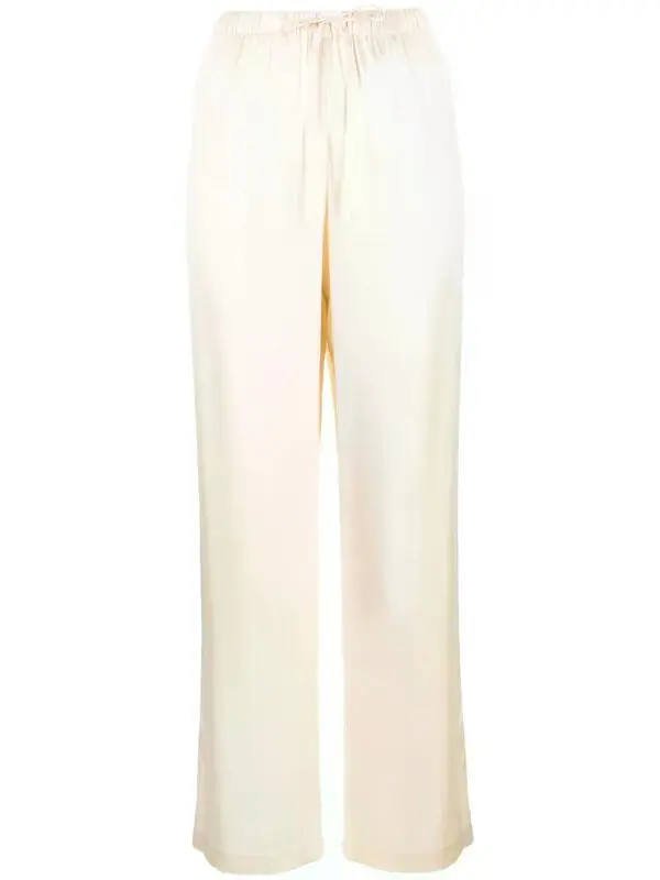 REFORMATION Olina Silk Trousers