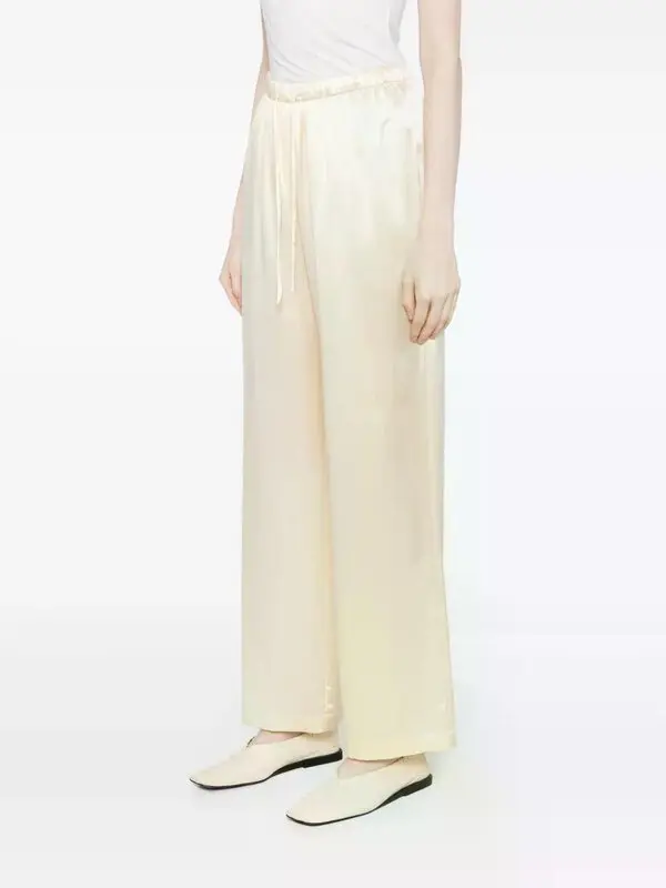 REFORMATION Olina Silk Trousers