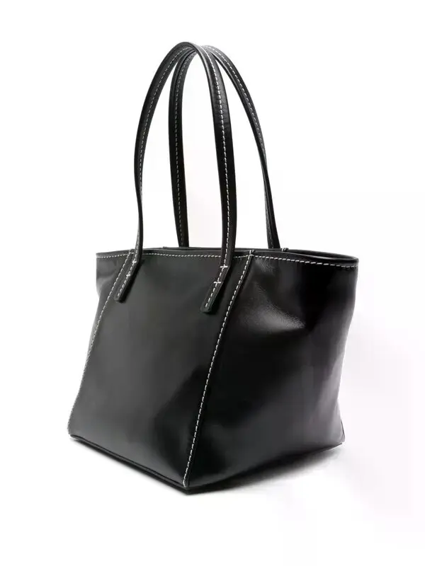 By Far Bar Leather Tote Bag