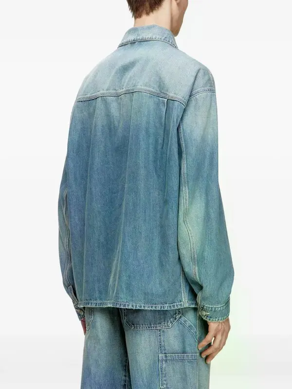 DIESEL® D-stack-u Denim Jacket - Blue