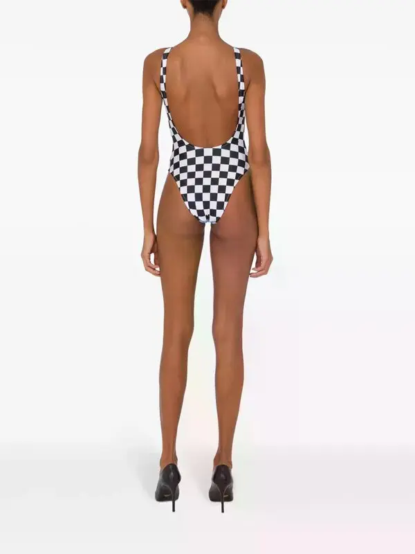 Moschino Cloud Print Swimsuit