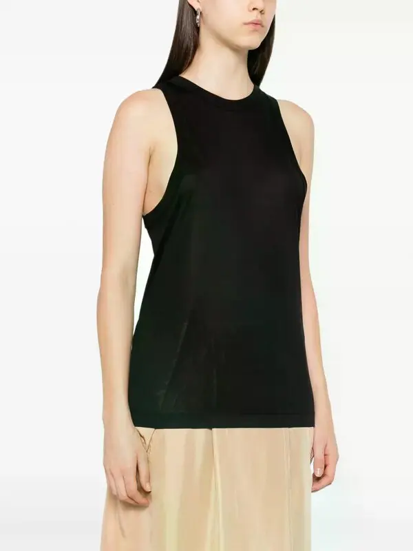 Carven Silk Tank Top