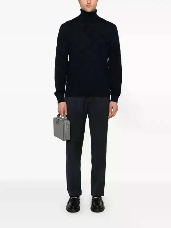 Missoni Turtleneck Chevron Sweater