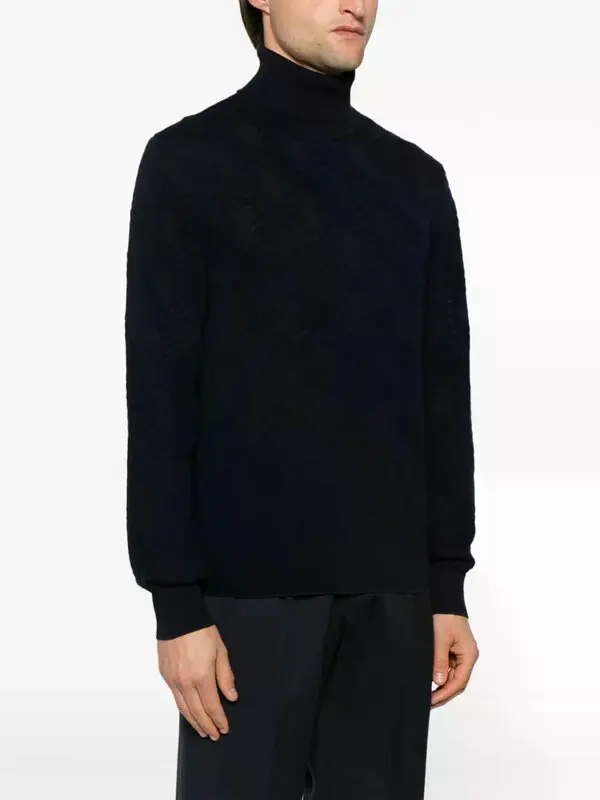 Missoni Turtleneck Chevron Sweater