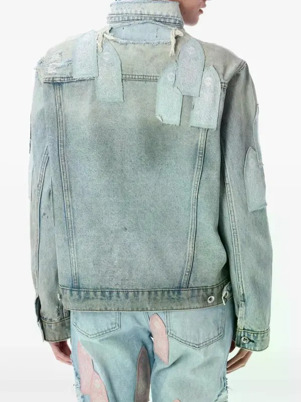 WHO DECIDES WAR Patch-detailing Jacket