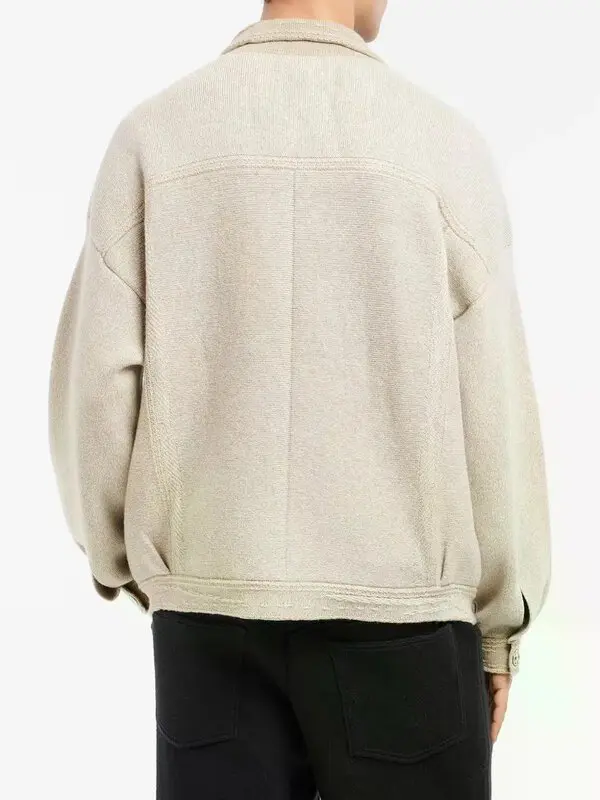 BARRIE Patchwork Denim Jacket - Neutrals