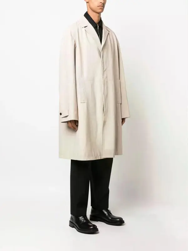 Prada Leather Trench Coat