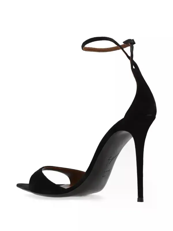 GIUSEPPE ZANOTTI Kanda 115mm Suede Sandals