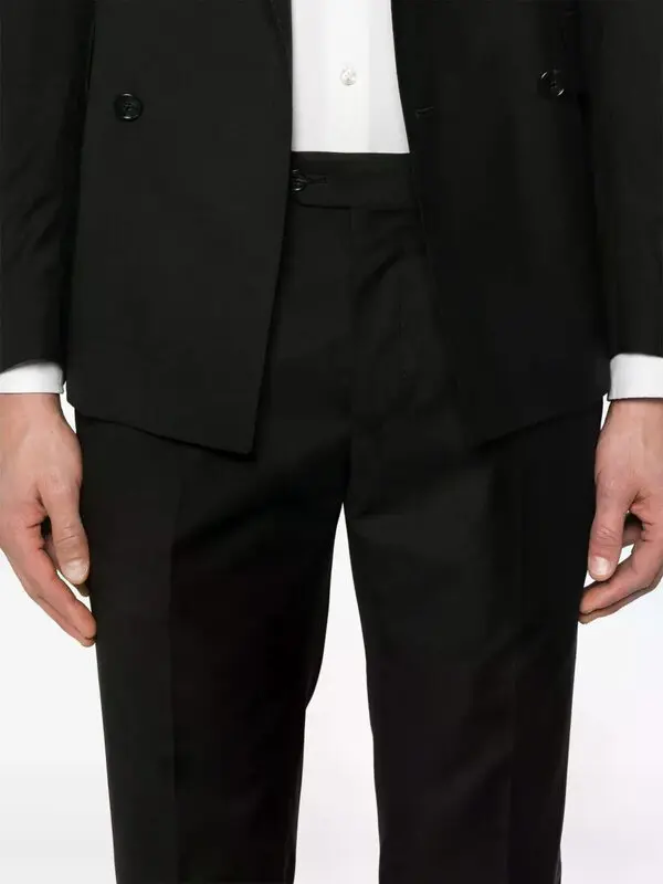 Tagliatore Virgin Wool Suit - Black