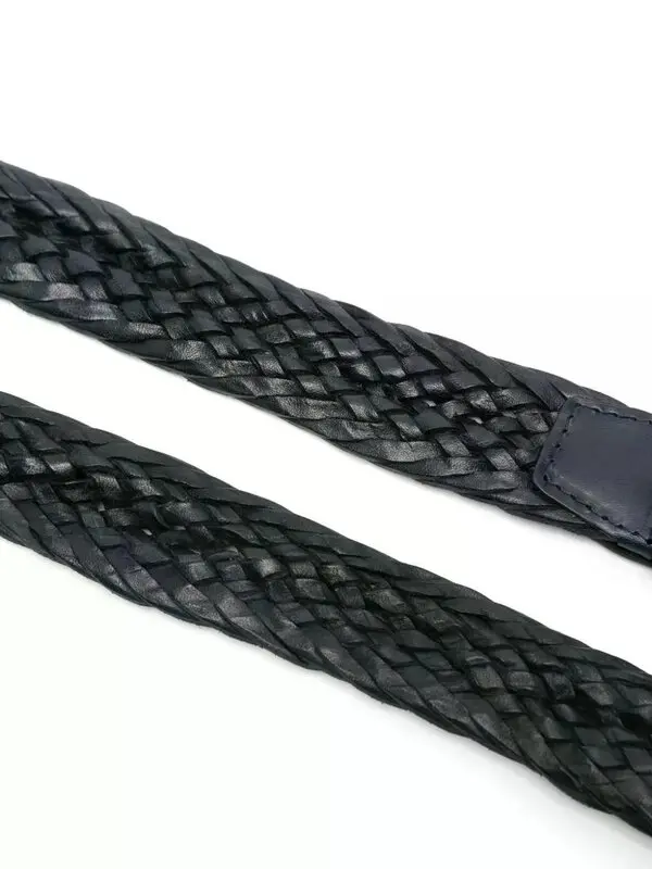 Orciani Braided Leather Belt