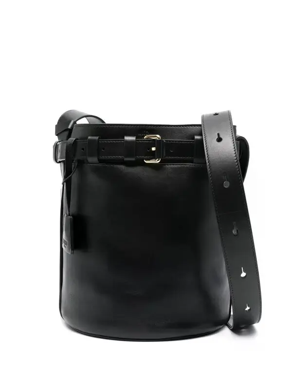 Moschino Tie Me Belted Bucket Bag