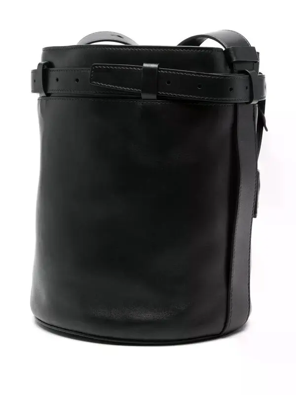Moschino Tie Me Belted Bucket Bag